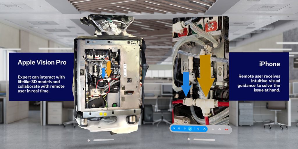 With Apple Vision Pro, TeamViewer enters a new era of remote support